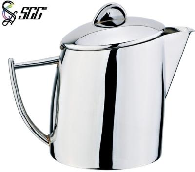 China Moderne de Koffiepot 18/10 van het Ontwerproestvrije staal met Zilveren/Gouden Plateren Te koop