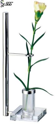 Cina Vaso di fiore semplice lucidato specchio dell'acciaio inossidabile per la base dell'acrilico del tè di pomeriggio in vendita