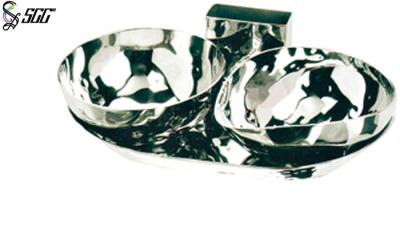 Cina Stainless Steel Sauce Bowls With Bottom Plate / Mirror Polished Tableware For Restaurant in vendita