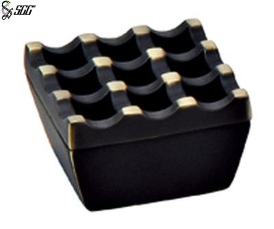 Cina Stoviglie quadrate dell'acciaio inossidabile dell'anello di tovagliolo di forma per il banchetto in vendita