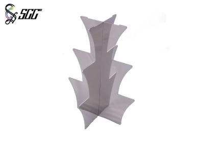 Cina Supporti decorativi del buffet di arborescenza di progettazione unica e colore d'acciaio SCC A-121A delle colonne montanti in vendita