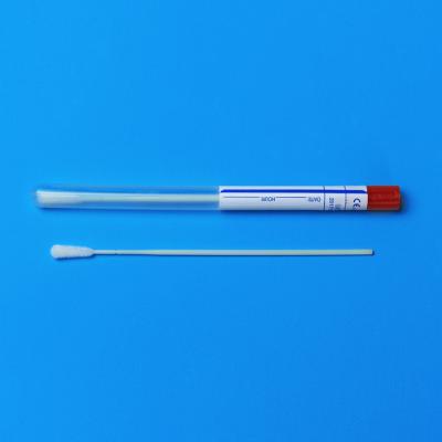 China Cotonete Nasopharyngeal oral do Pcr com os materiais de consumo médicos do tubo de entrega à venda