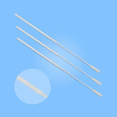 中国 クラスI Icleanは綿棒のNasopharyngealナイロン群がらせた綿棒145mmを群がらせた 販売のため