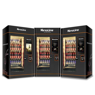 中国 エレベーター900W 110Vが付いているビール赤ワインのウィスキーの自動販売機 販売のため