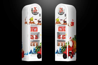 China DEX Soda Snack Vending Machine, máquina de venda automática do Natal de 192 artigos à venda