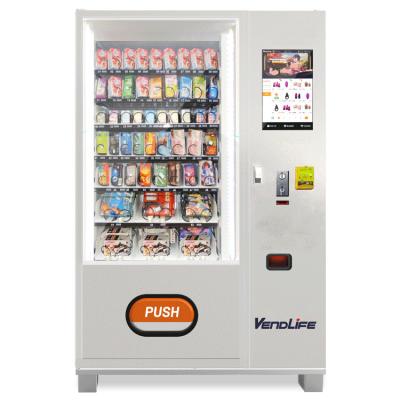 China Capacidade automática esperta da máquina de venda automática 520pcs com tela de 19in à venda