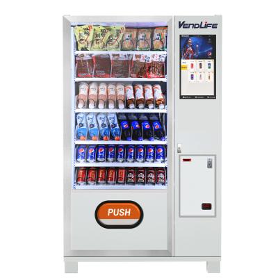 Cina 24 Hours Online Self Service Vendlife vending machine Convenience Stores combo Drinks and Snacks Vending Machine Video T in vendita