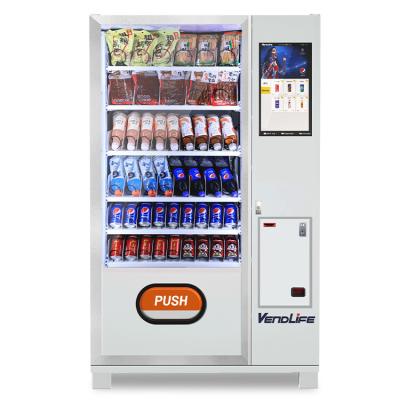 Cina high capacity for snack and drinks Vendlife vending machine with metal spiral spring coil in vendita