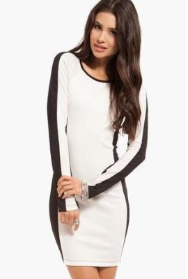 Cina I vestiti delle donne casuali della manica lunga/abbigliamento casuale sexy mini vestito da Bodycon in vendita