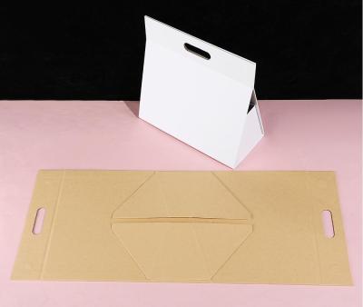 중국 부티크 포장용 맞춤형 로고가 있는 휴대용 원피스 자석 선물 상자 접이식 디자인 판매용