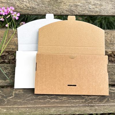 China Corrugated Packaging Envelope Box For Phone Cases Underwear Socks Custom for sale