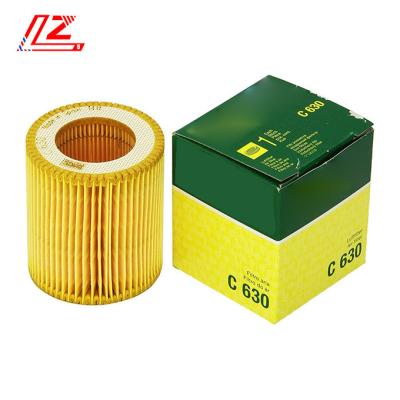 China Elemento de filtro del motor del modelo de automóvil C630 para equipos de ingeniería mecánica en venta