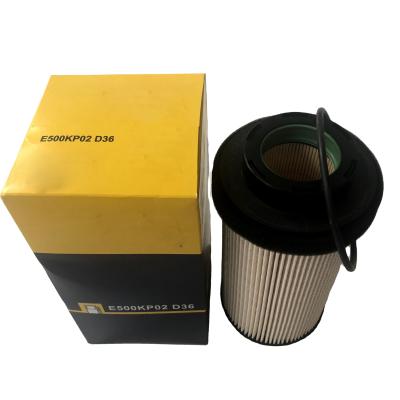 Cina Camion Modello di camion Diametro interno 43 mm Parti originali Filtro del carburante del motore E500KP02 D36 in vendita
