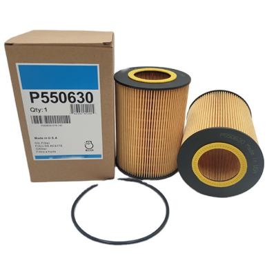 Cina Ultimo progetto Filtro del carburante P550630 copertura in acciaio inossidabile filtro della polvere Nome della parte Filtro dell'olio in vendita