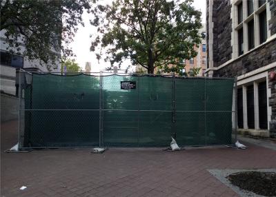 China 8'x10' constuction chain link mesh 2¼"x2¼"(57mmx57mm) diameter 11.5ga/2.75mm cross brace HDG 275 gram tubing 1¼"32mm for sale