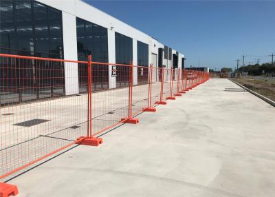 China building site security fencing temporary site security fencing 32mm wall thick 1.40mm 2.1m*2.4m for sale