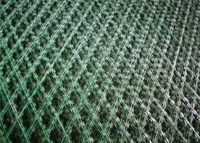 China Hot Dipped Galvanized Welded Razor Wire Mesh 100mm*100mm mesh aperture for sale