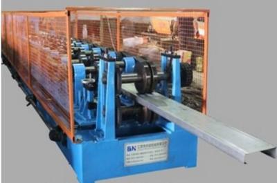 China Galvanized Steel Z C Channel Roll Forming Machine High Speed 12m/Min for sale