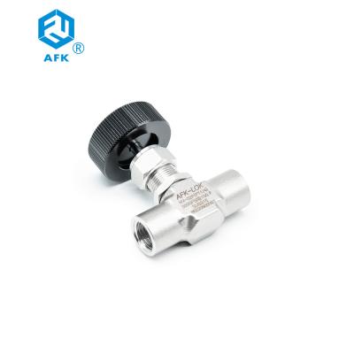 중국 AFK 고압 3000psi 스테인레스강 니들 밸브 2 방법 1/8 1/4 3/8 1/2 인치 판매용