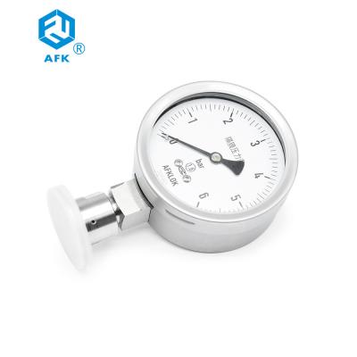 중국 AFK 스테인레스 강 가스 차동 마노미터 박편 압력계 6 철근 판매용