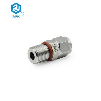 중국 페룰 6mm-G1/4 수나사 커플링 고정 G 나사 스테인리스 스틸 316 판매용