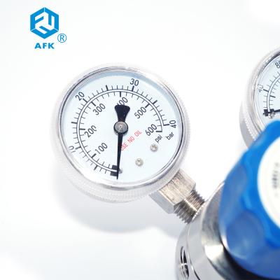 Κίνα Ενιαίος σκηνικό CO2 υψηλός ρυθμιστής γ 5/8 CGA320 πίεσης αερίου αζώτου προς πώληση