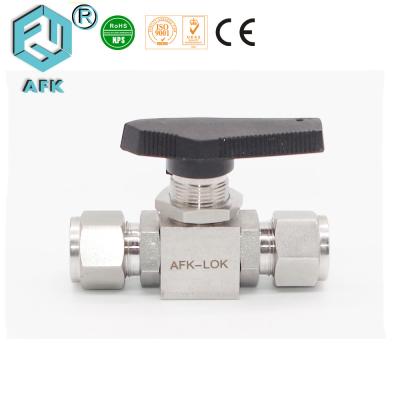 중국 설명서 2 방법 스테인리스 고압 공 벨브 3000psi 판매용