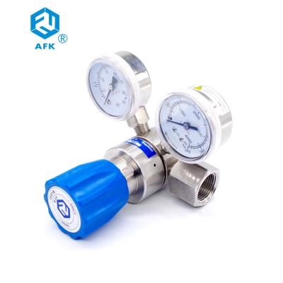Chine Barre à haute pression G5/8 du régulateur 200 d'azote d'acier inoxydable avec de doubles mesures à vendre