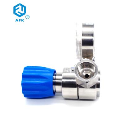 Chine Barre à haute pression G5/8 du régulateur 200 d'azote d'acier inoxydable avec de doubles mesures à vendre