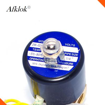 Κίνα DC24V βαλβίδα σωληνοειδών ορείχαλκου ρυθμιστών N/C πίεσης ανοξείδωτου τάσης 3/8» προς πώληση