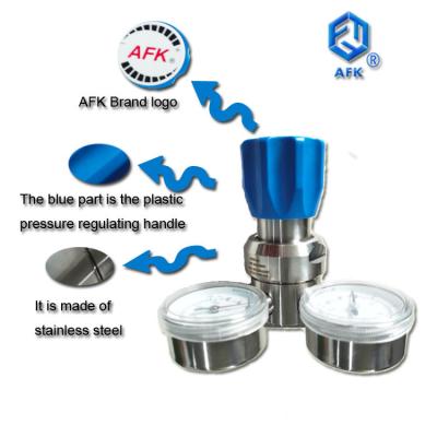 Κίνα ρυθμιστής πίεσης ανοξείδωτου 316L 600Psi βαλβίδα CE PTFE 1/4 ίντσας προς πώληση