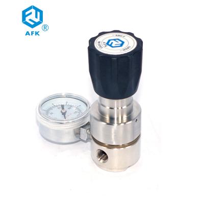 Κίνα 100Psi ενιαίος μετρητής ρυθμιστών PCTFE R71 πίεσης ανοξείδωτου προς πώληση