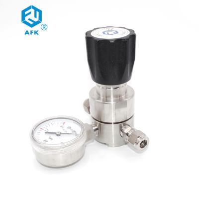 Κίνα Ενιαίο ανοξείδωτο PTFE ρυθμιστών 250psi πίεσης μετρητών AFK R52 προς πώληση