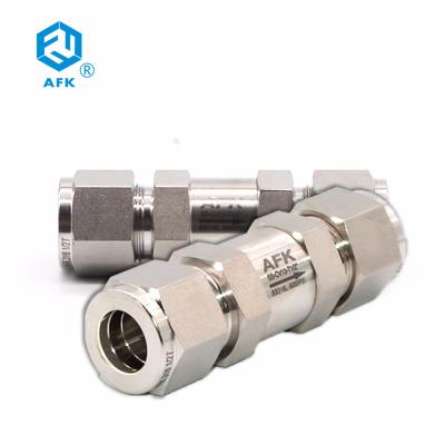 Κίνα 6000psi Ferrule βαλβίδων AFK αντεπιστροφής οργάνων ανοξείδωτο BSPT NPT προς πώληση