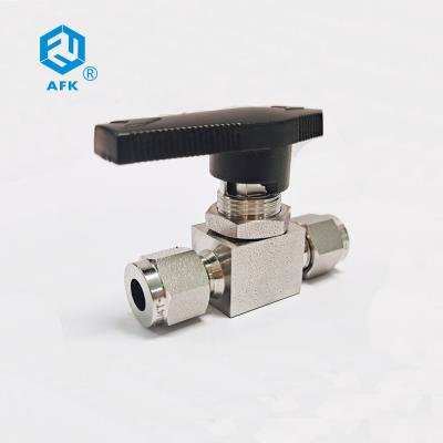 Κίνα Χειρωνακτική διπλή υψηλή πίεση 3000PSI βαλβίδων σφαιρών ανοξείδωτου ανθεκτική στη θερμότητα προς πώληση