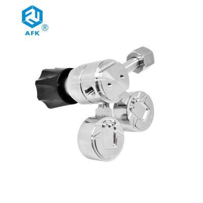 Chine Vide simple de régulateur d'azote d'acier inoxydable de diaphragmes avec le cylindre de l'admission CGA540 à vendre
