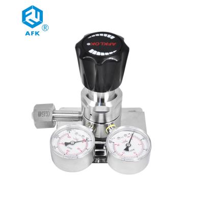 Chine Vide simple de régulateur d'azote d'acier inoxydable de diaphragmes avec le cylindre de l'admission CGA540 à vendre
