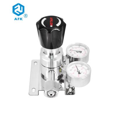 Chine Vide simple de régulateur d'azote d'acier inoxydable de diaphragmes avec le cylindre de l'admission CGA540 à vendre
