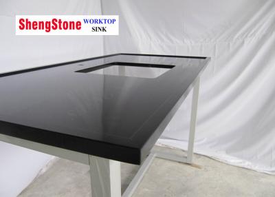 China Klassieke Zwarte Brede Mariene Randcountertop Laboratoriumdelen 30mm Dikte Te koop