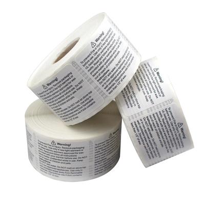 Custom Printing Waterproof Eco Private Label For Cosmetic Personalized Packaging