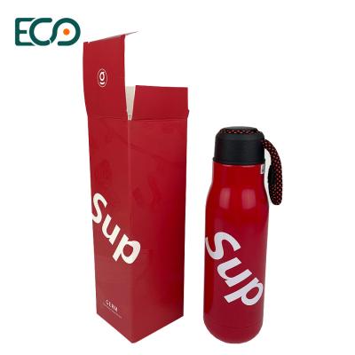 Custom Recyclable Cardboard Water Cup Package Printing Long Luxury Candle Jar