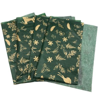 Low Moq Christmas Custom Tissue Paper Gift Wrapping for Small Business