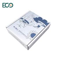 Quality Personalized Light Blue Macaroon Color Print Small Cardboard Gift Mailer Box for sale