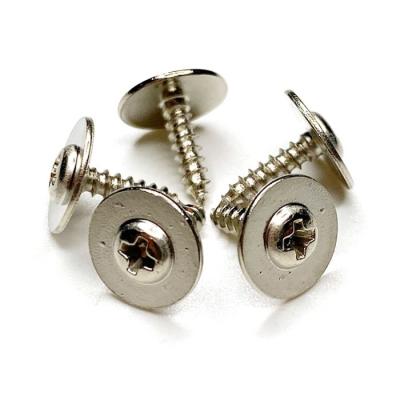Cina Cross Small Pan Head With Washer Nickel Plated Self Tapping Screw in vendita