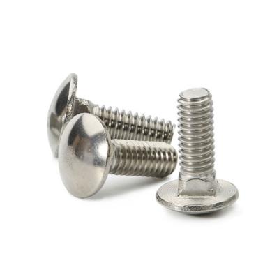 Cina Stainless Steel Mushroom Head Coach Bolts Metric Din 603 M8 M6 M5 M4 M3 5mm Square Long Neck Carriage Bolt in vendita
