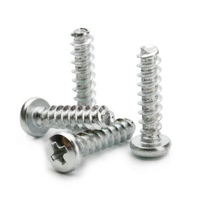 Cina Delta Pt K30 M1.6 M2 M3 M4 Phillips Round Pan Head Thin Plastic Thread Forming Screw For Thermoplastic Application in vendita