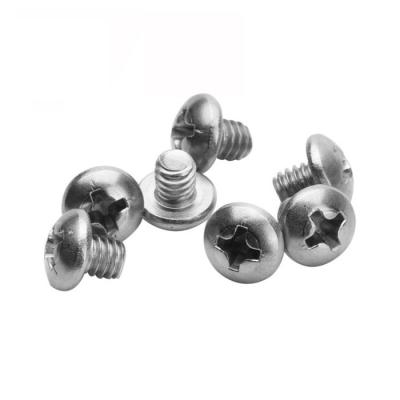 Cina 8-32 10-32 M2 M3 M4 M6 28mm 3.9x8 10x2 M4x60 Phillips Head Machine Screw SS Stainless Steel #8 Pan Head Screw in vendita