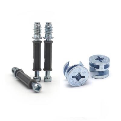 Cina Furniture Hardware Fastener Connecting Joint Bolt Fitting Minifix Dowel Eccentric Cam in vendita