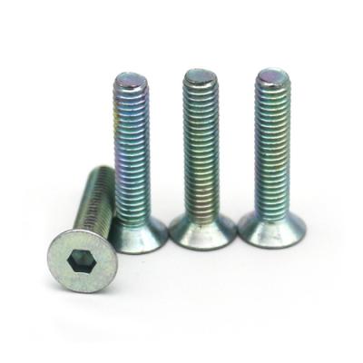 Cina Countersunk Hex Head Screw Hexagon Socket Flat Head Bolts Din7991 in vendita