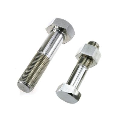 Cina A2 70 Stainless Steel Hex Bolt And Nut in vendita